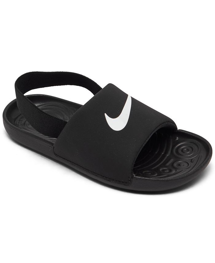 Nike Kids' Kawa Baby/Toddler Slides - Black, Babies & Kids, Babies ...