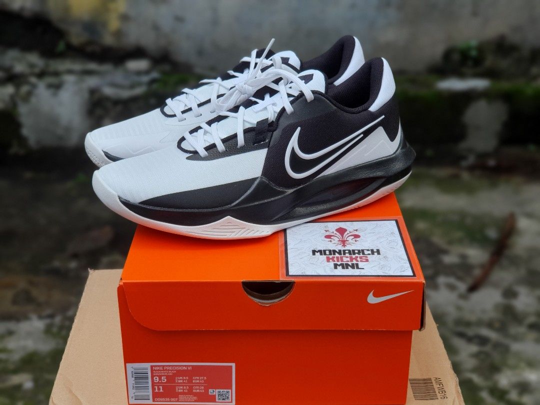 Nike Precision 6 Panda size 9.5us men SRP!, Men's Fashion, Footwear ...