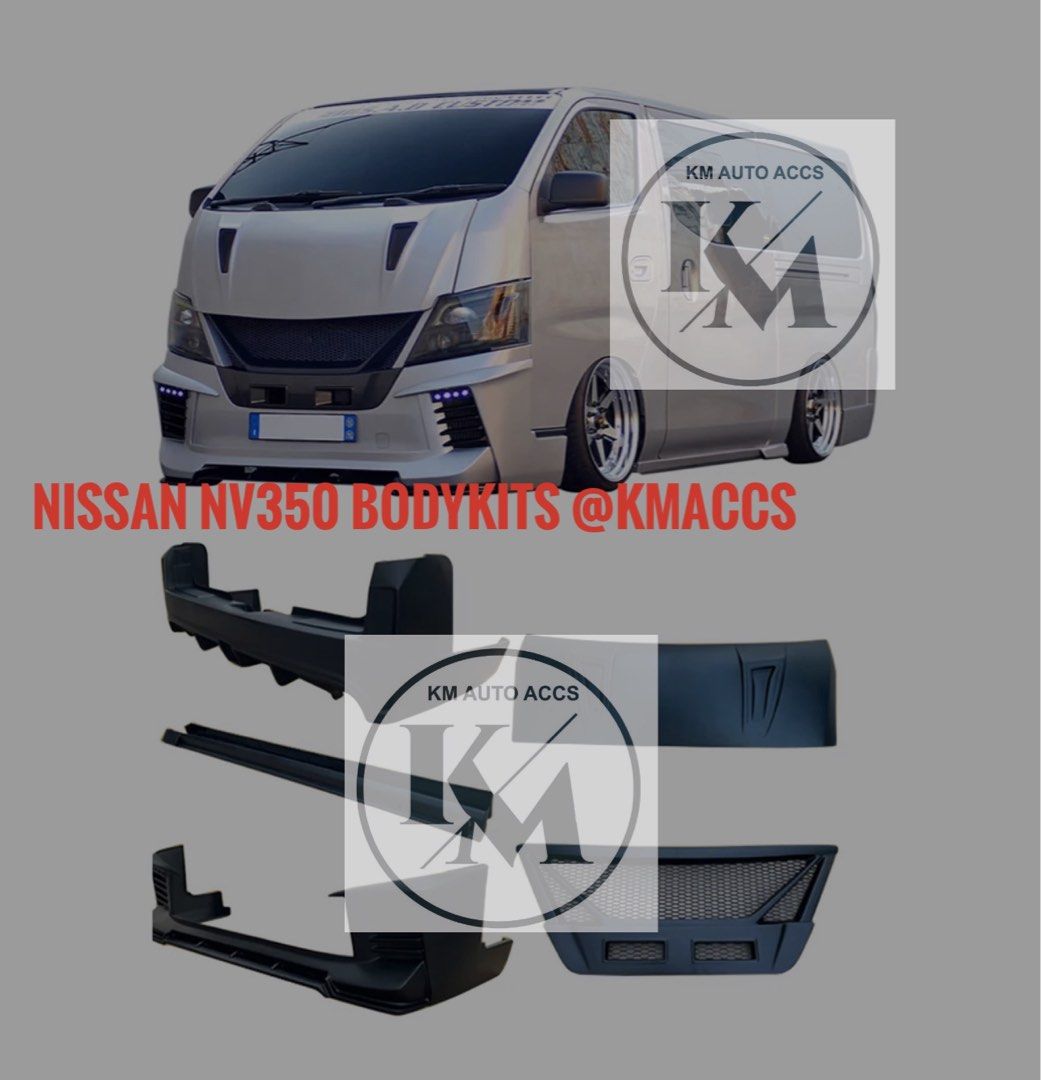 Nissan Nv350 Bodykit/ Nissan Nv350 Accessories, Car Accessories ...