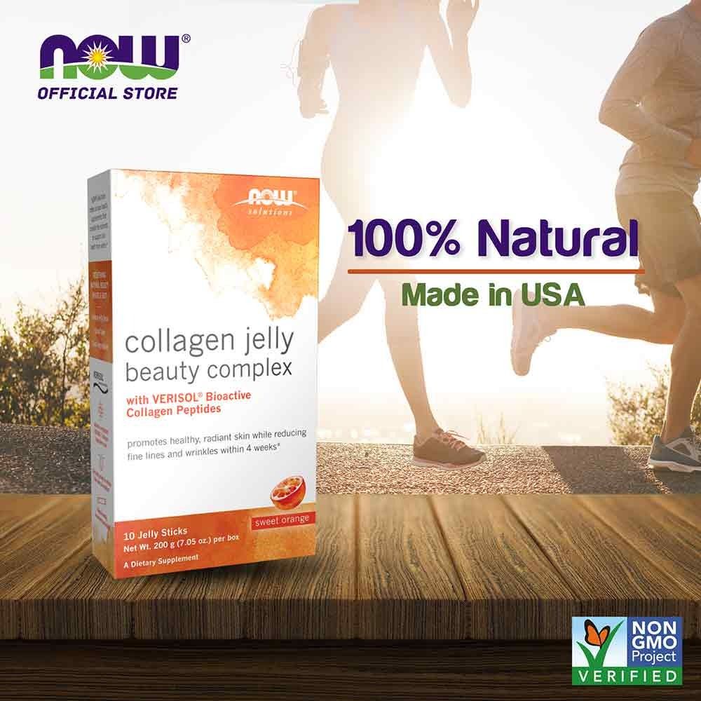 NOW Solutions, Collagen Jelly Beauty Complex, Sweet Plum & Sweet Orange ...