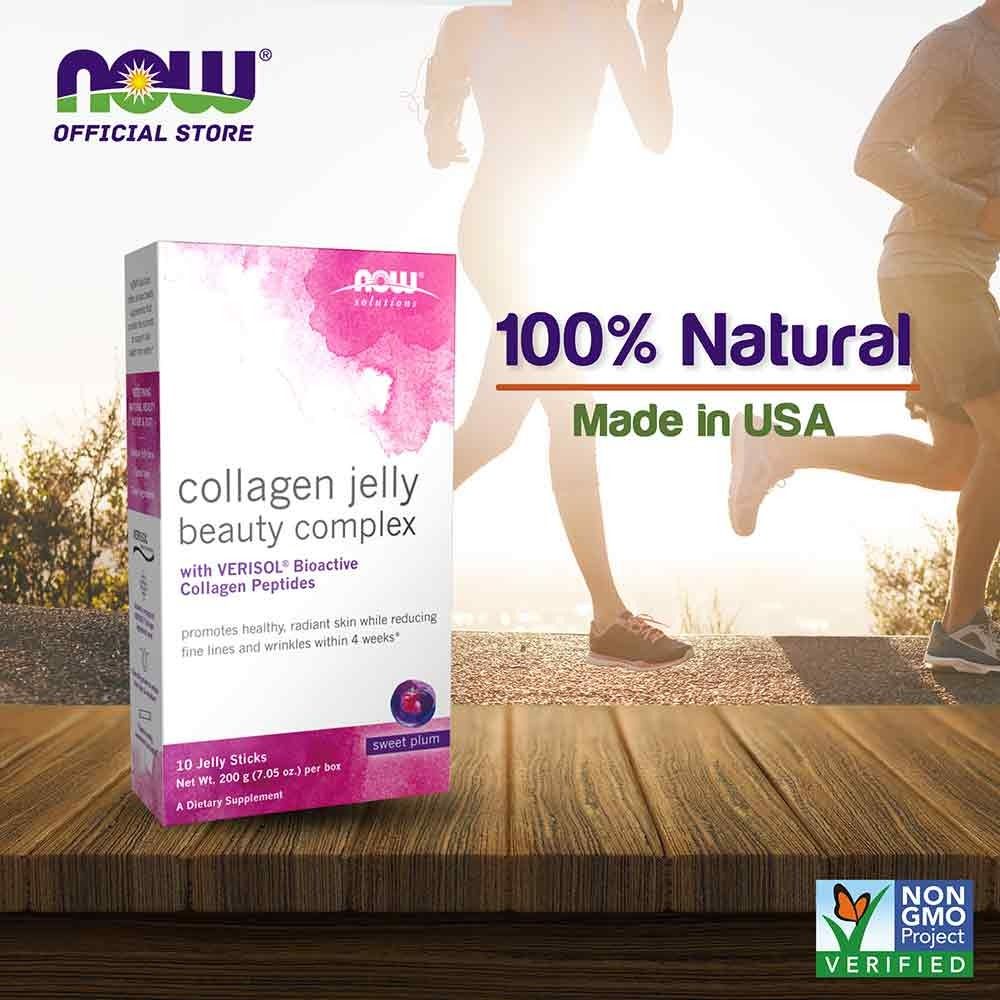 NOW Solutions, Collagen Jelly Beauty Complex, Sweet Plum & Sweet Orange ...