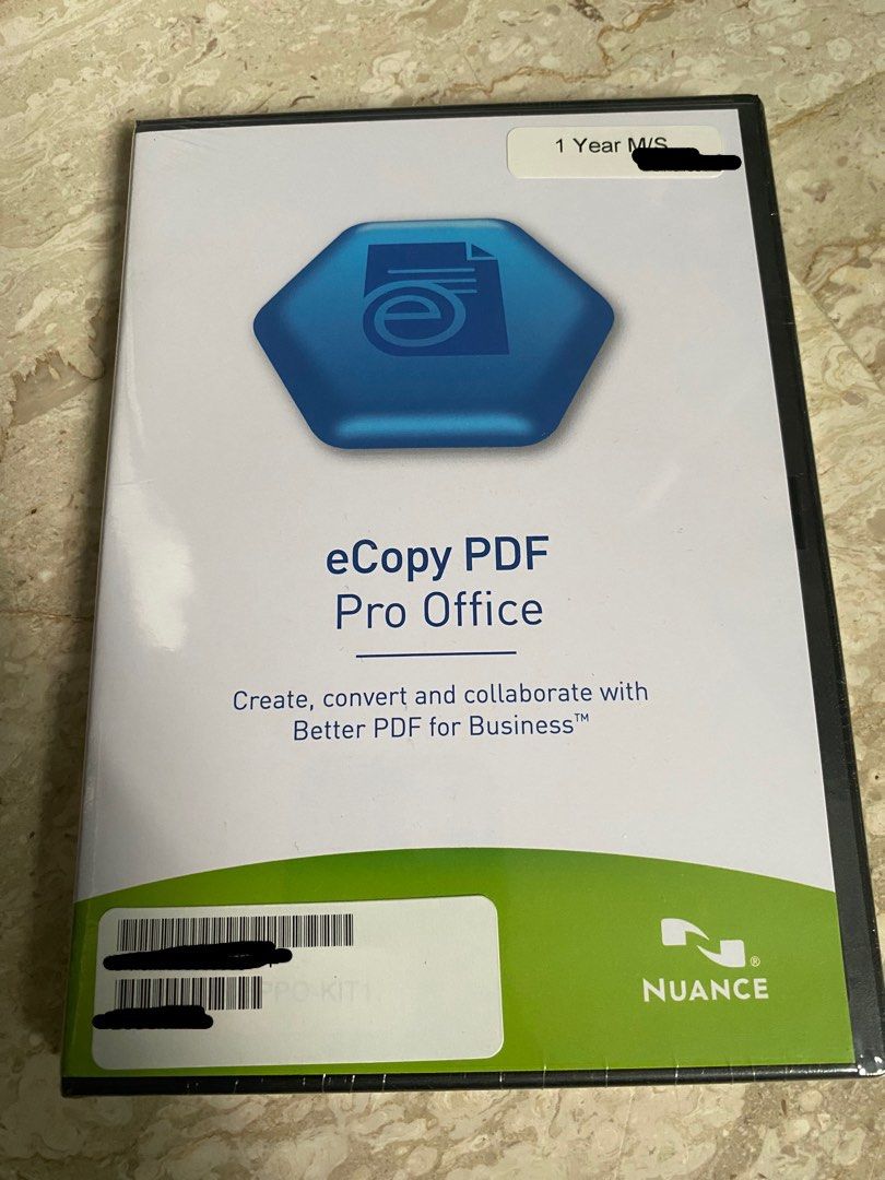 Nuance Ecopy pdf pro office (Adobe similiar), Computers & Tech, Parts ...