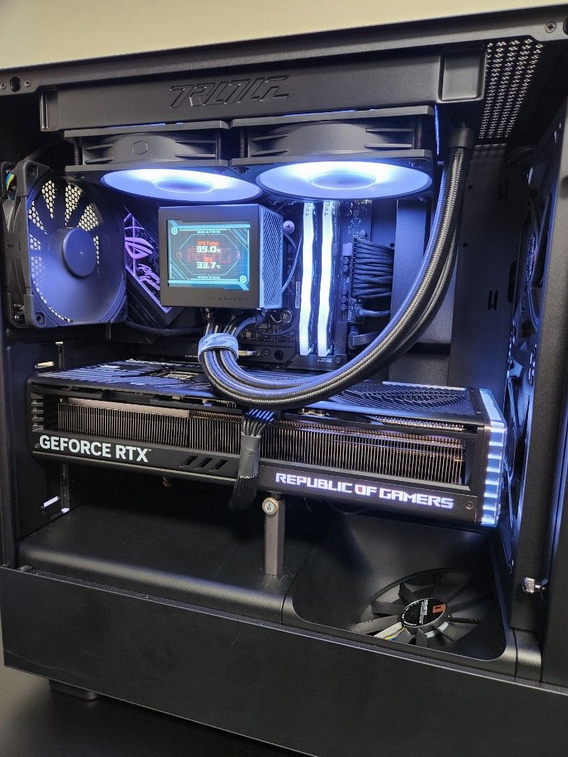 Nvidia 4080 X Intel 13th Gen Asus ROG Custom Gaming Desktop PC ( Local ...