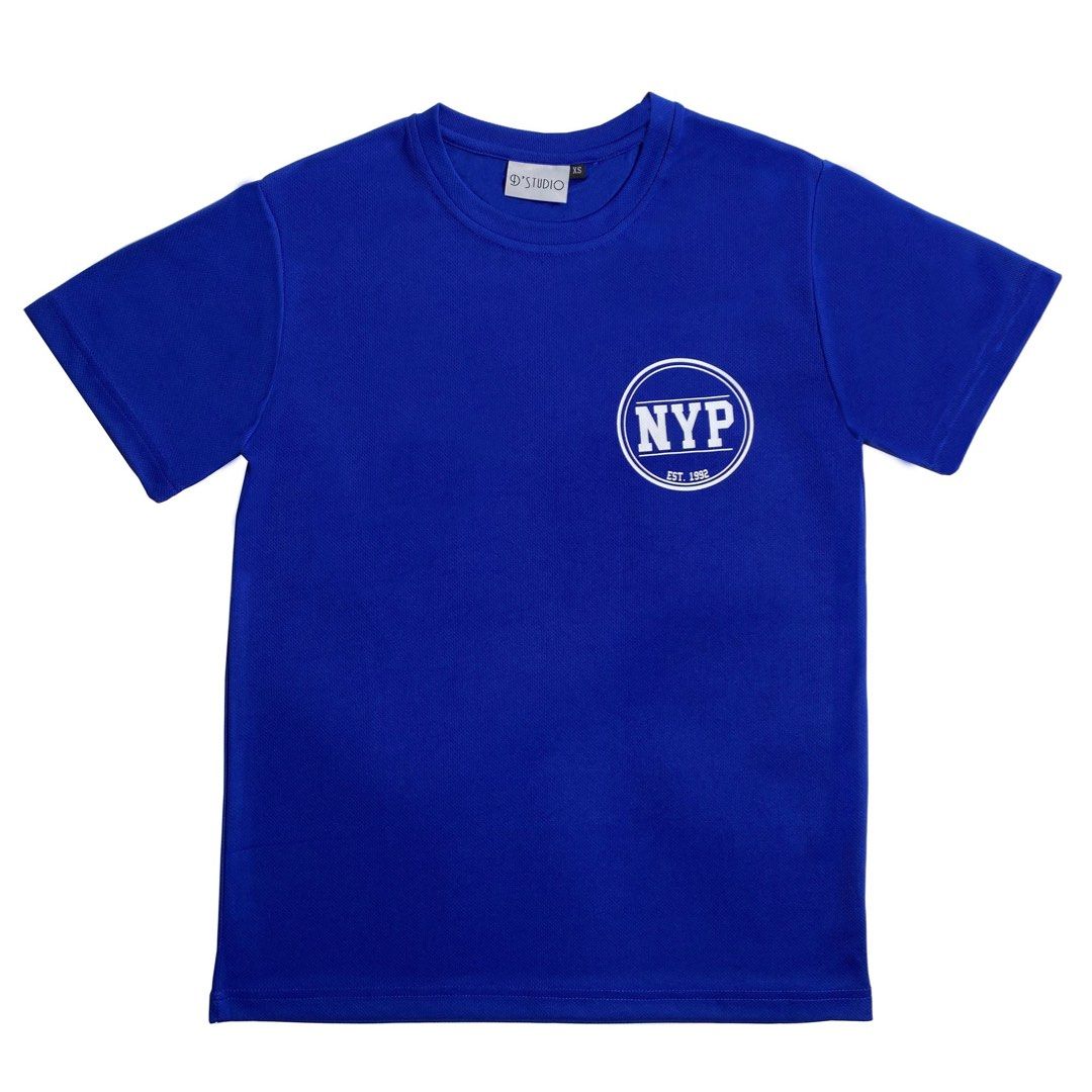 NYP Nanyang poly blue shirt, Men's Fashion, Tops & Sets, Tshirts & Polo ...