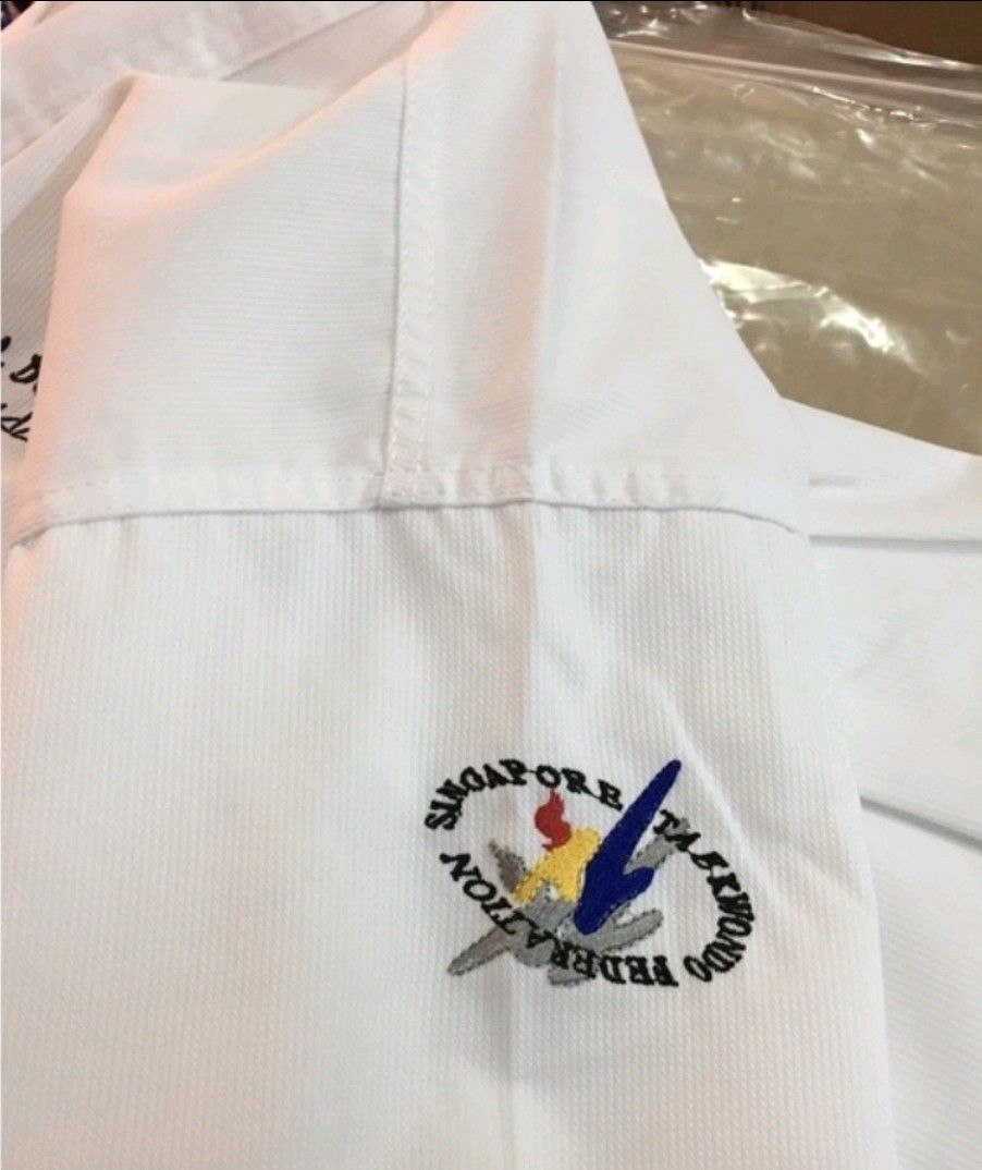 Official Kwon Taekwondo White Dobok Uniform STF Approved, Sports ...