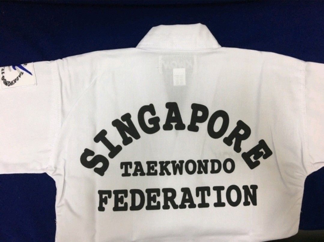 Official Kwon Taekwondo White Dobok Uniform STF Approved, Sports ...