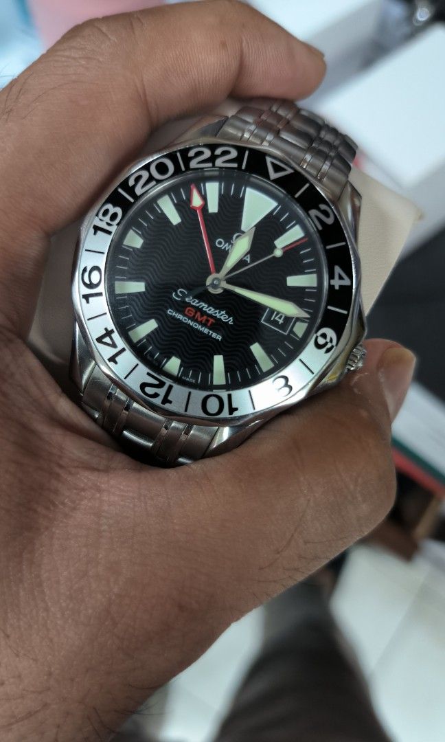 Omega Seamaster GMT 50th Anniversary edition, Luxury, Watches on Carousell