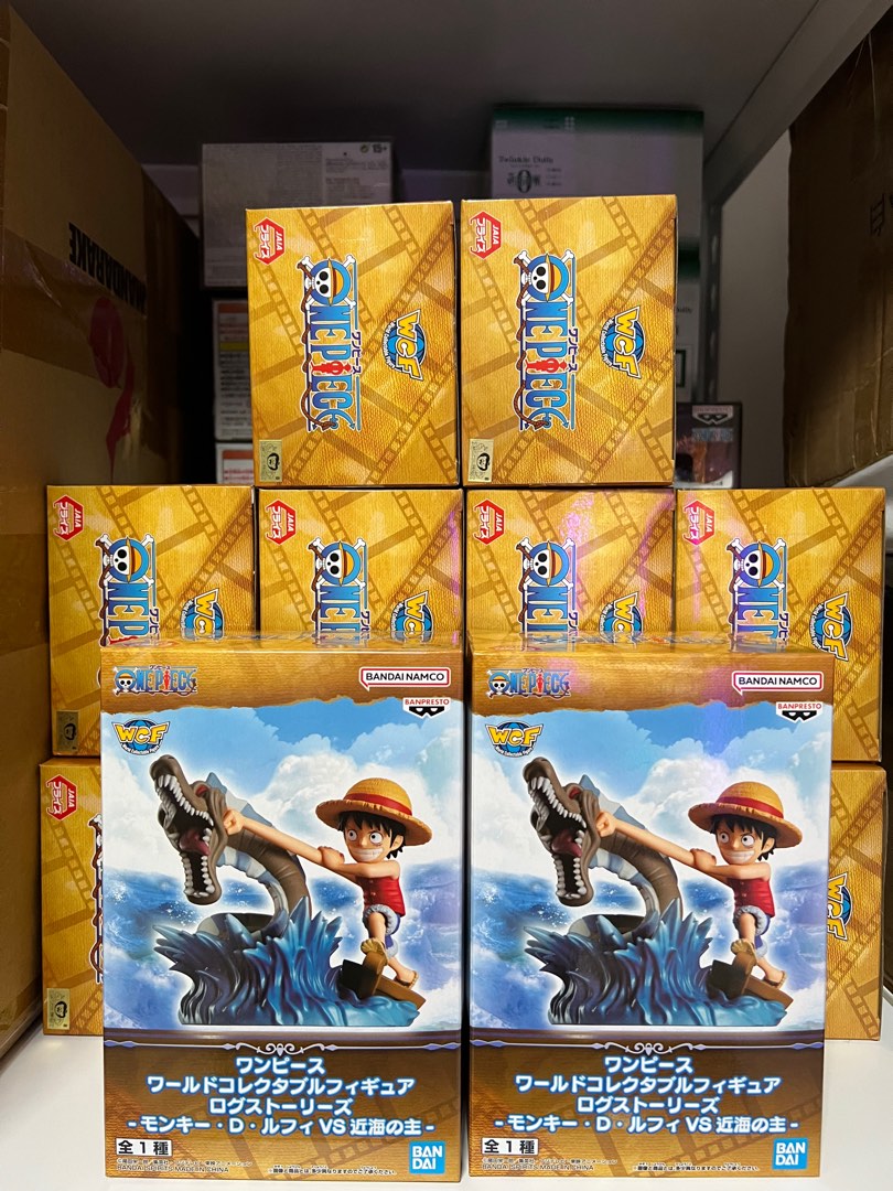 One Piece WCF Log Stories Luffy, Hobbies & Toys, Toys & Games on Carousell