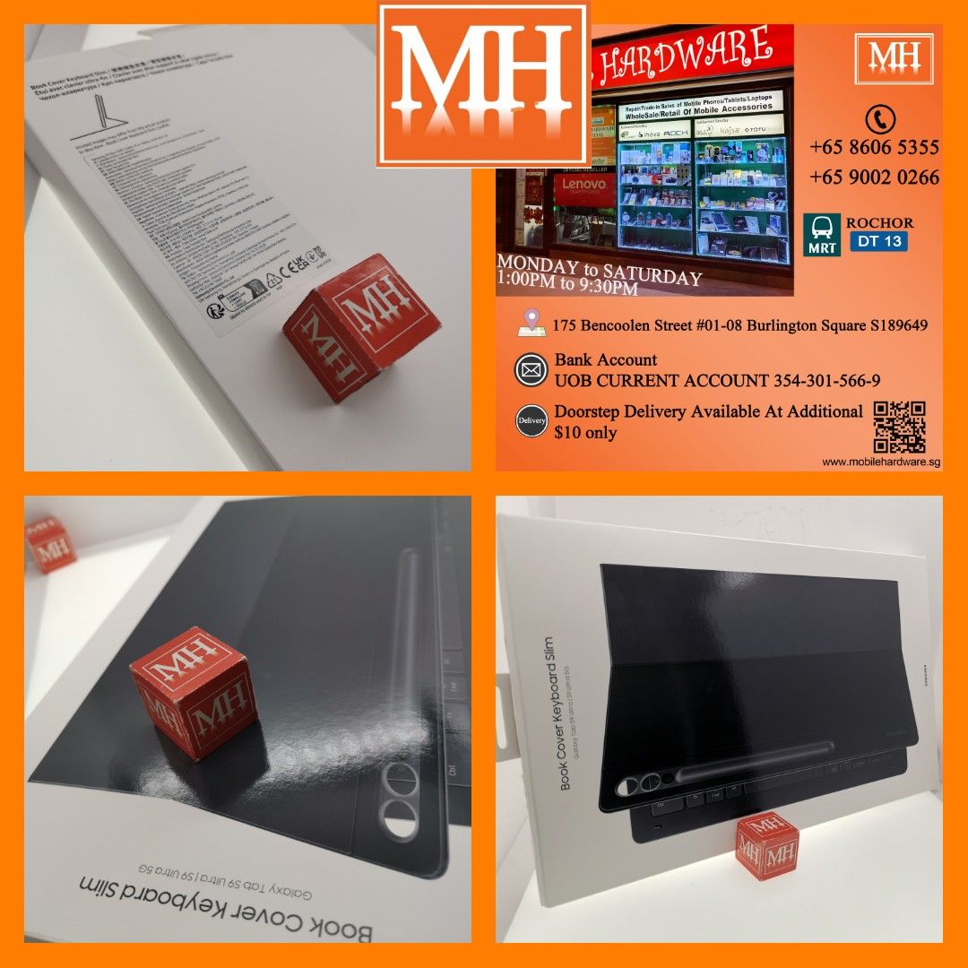 Original authentic Samsung book cover keyboard slim for Samsung tab s9 ...