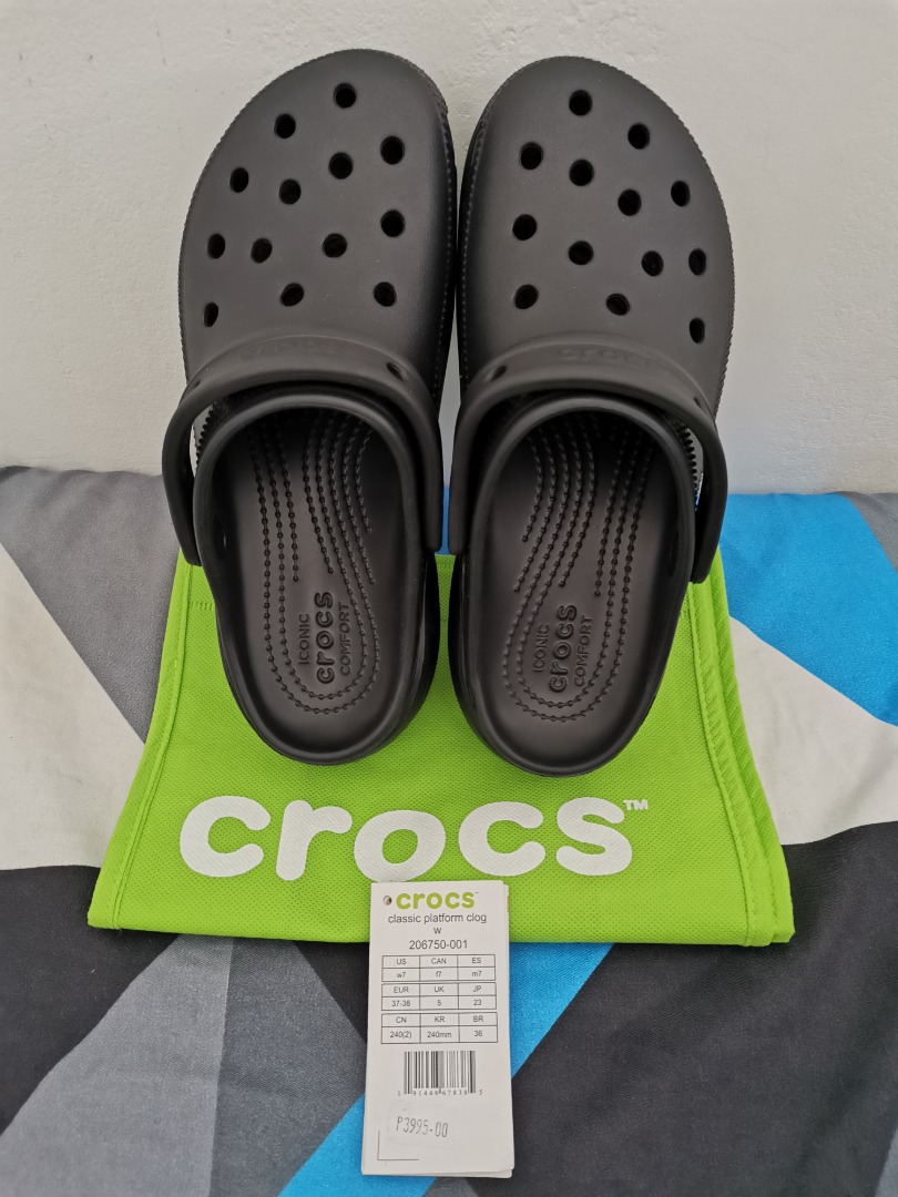 ORIGINAL CROCS Classic Platform Clog (24cm) on Carousell