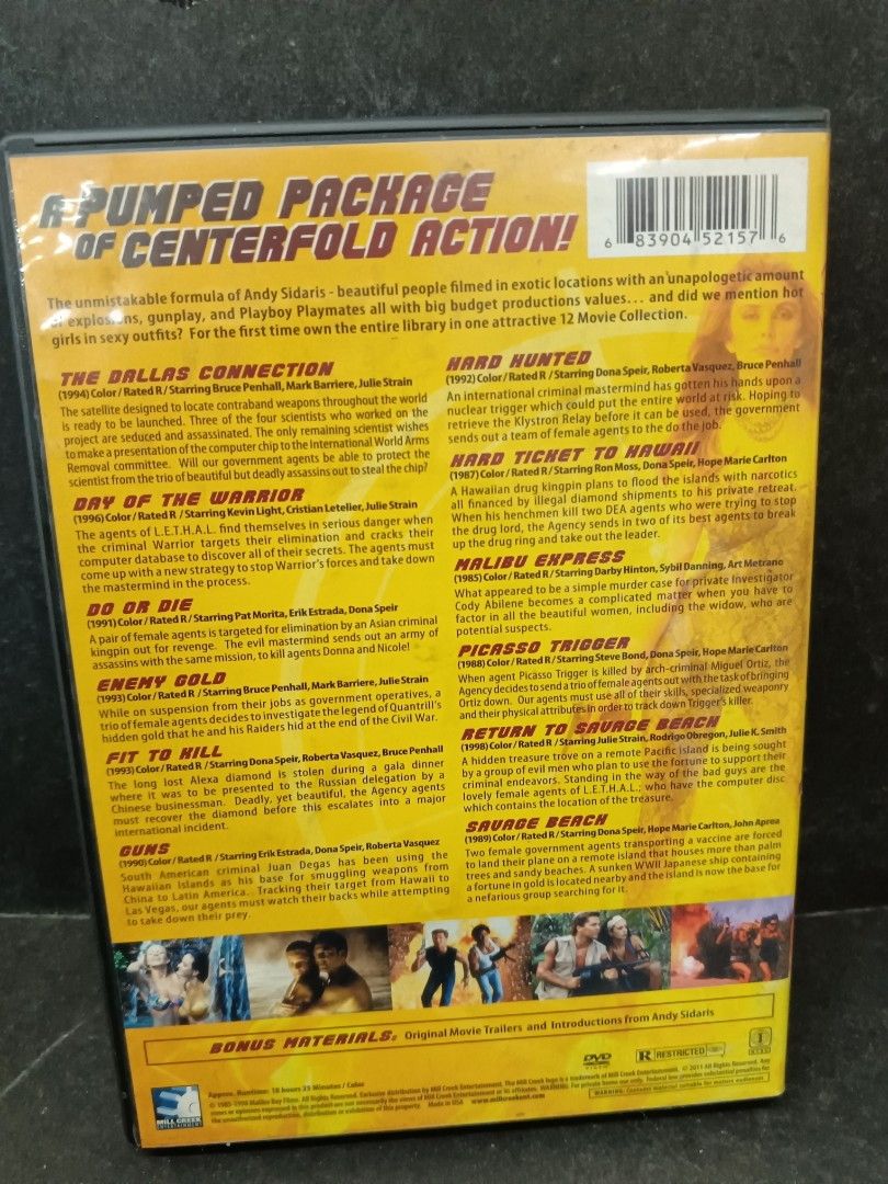 Original DVD: Girls, Guns and G-Strings (The Andy Sidaris Collection ...