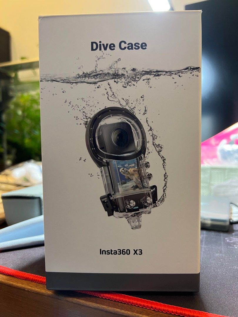 Original Insta 360 X3 Dive case, Photography, Photography Accessories ...