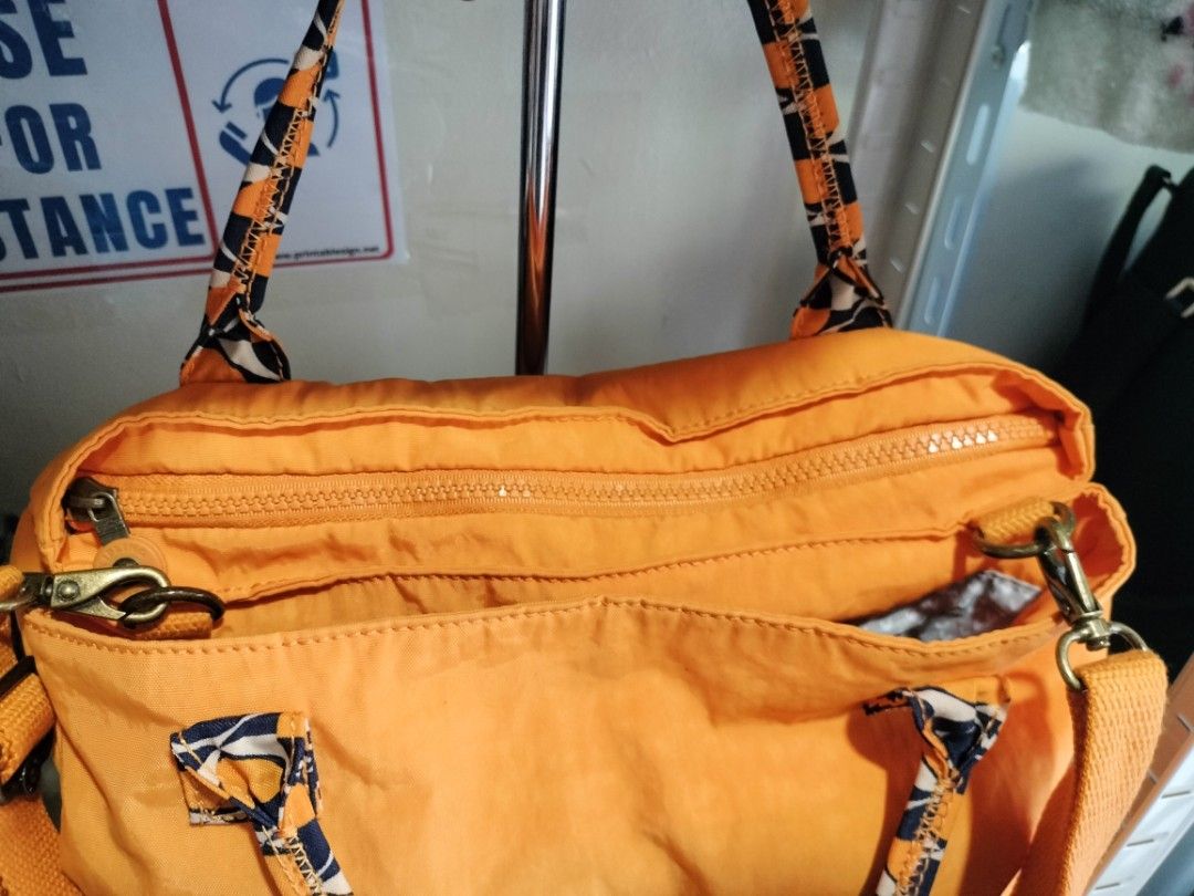 Original Kipling 2way Bag in Orange, Women's Fashion, Bags & Wallets ...