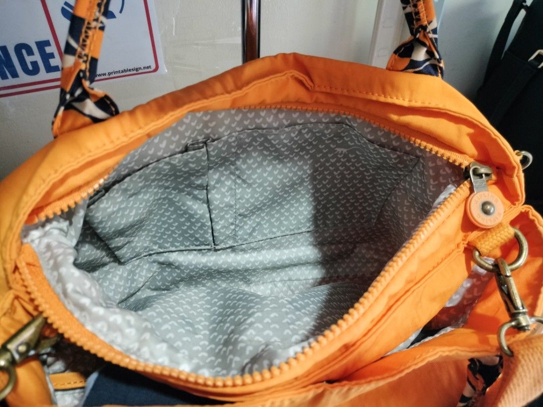 Original Kipling 2way Bag in Orange, Women's Fashion, Bags & Wallets ...