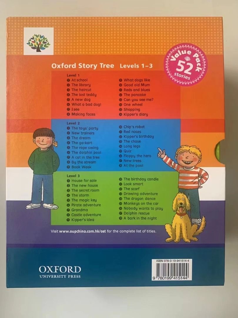 Oxford Read Tree/Oxford Story Tree 牛津故事書系列兒童小童分級閱讀英語英文故事小說親子自主閱讀書繪本，送音頻 ...