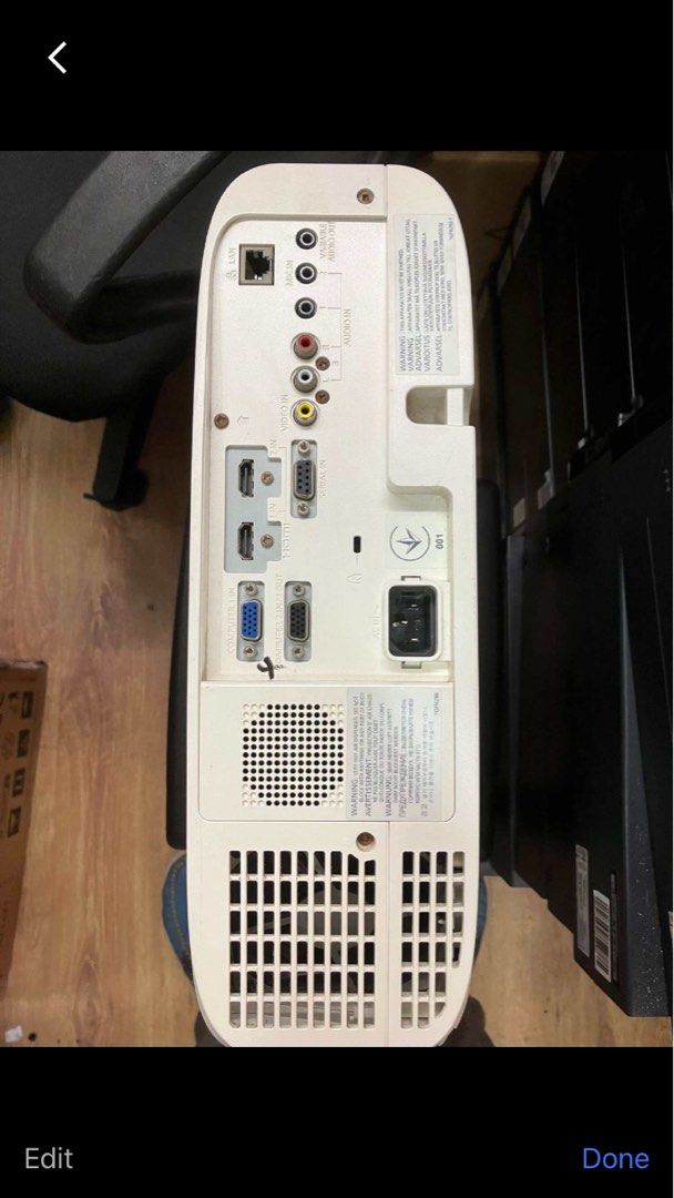 Panasonic LED Projector 530, TV & Home Appliances, TV & Entertainment ...