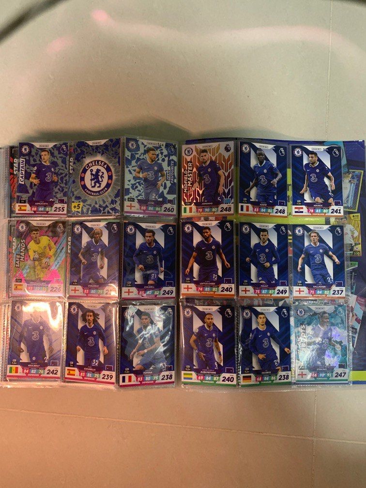Panini Adrenalyn XL PLUS 2023 Chelsea cards full set, Hobbies & Toys ...