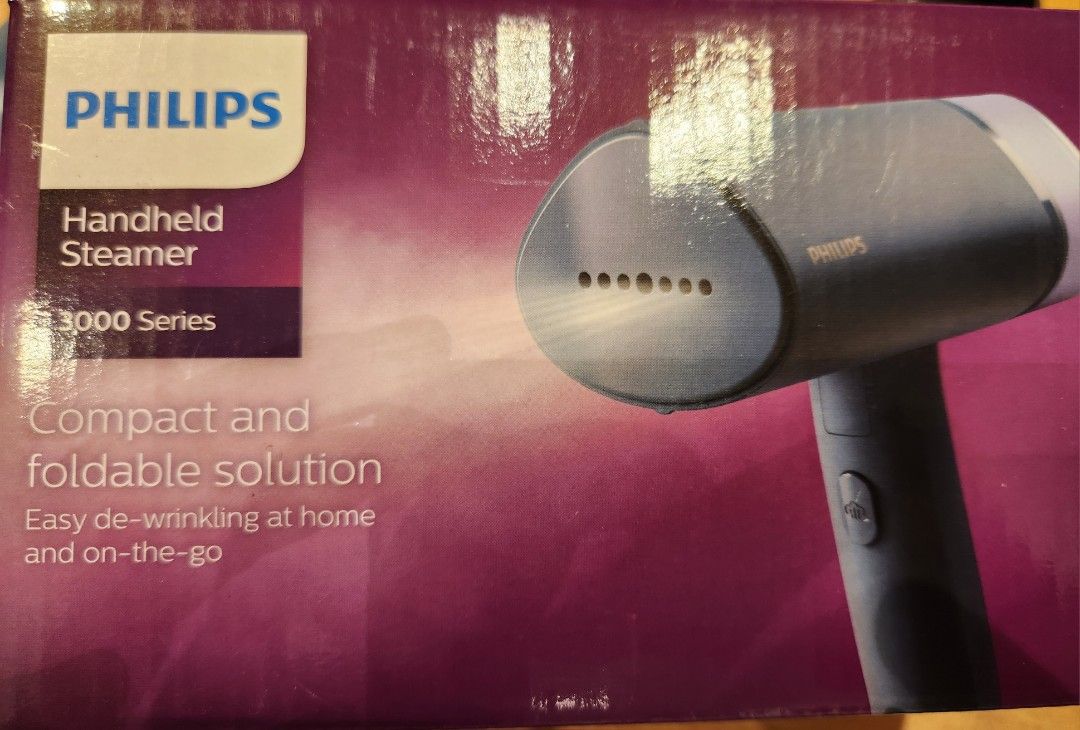 Philips Handheld Steamer 3000 series (Blue), TV & Home Appliances ...