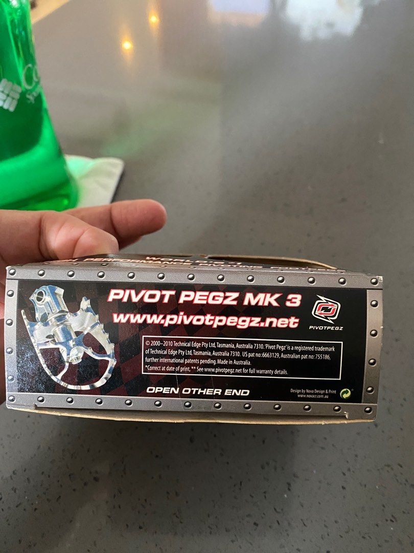 Pivot peg mark 3 version, Motorcycles, Motorcycle Accessories on Carousell