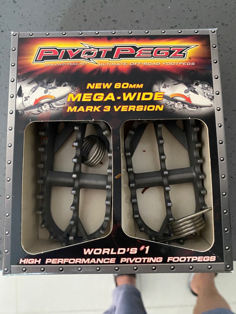 Pivot peg mark 3 version, Motorcycles, Motorcycle Accessories on Carousell