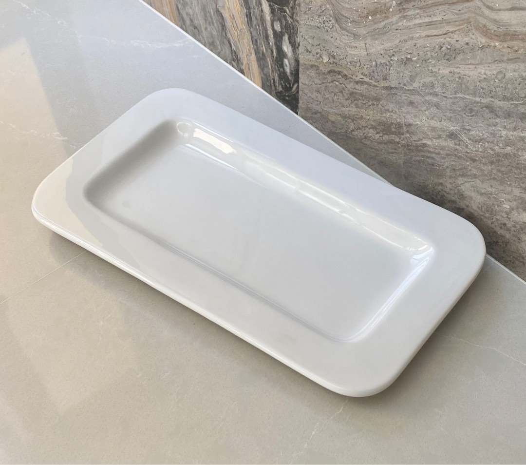 Plate: Rectangle (28cm X 48cm), Furniture & Home Living, Kitchenware ...