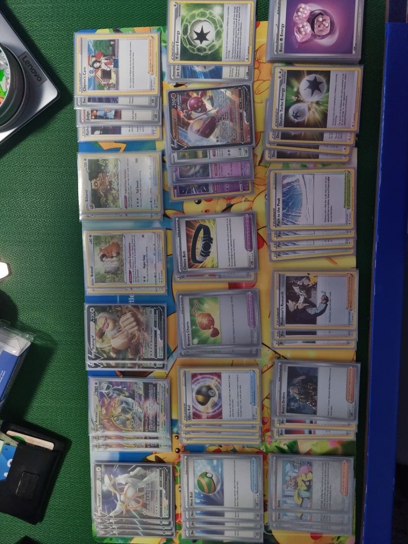 POKEMON PTCG ARCEUS SLAKING DECK, Hobbies & Toys, Toys & Games on Carousell