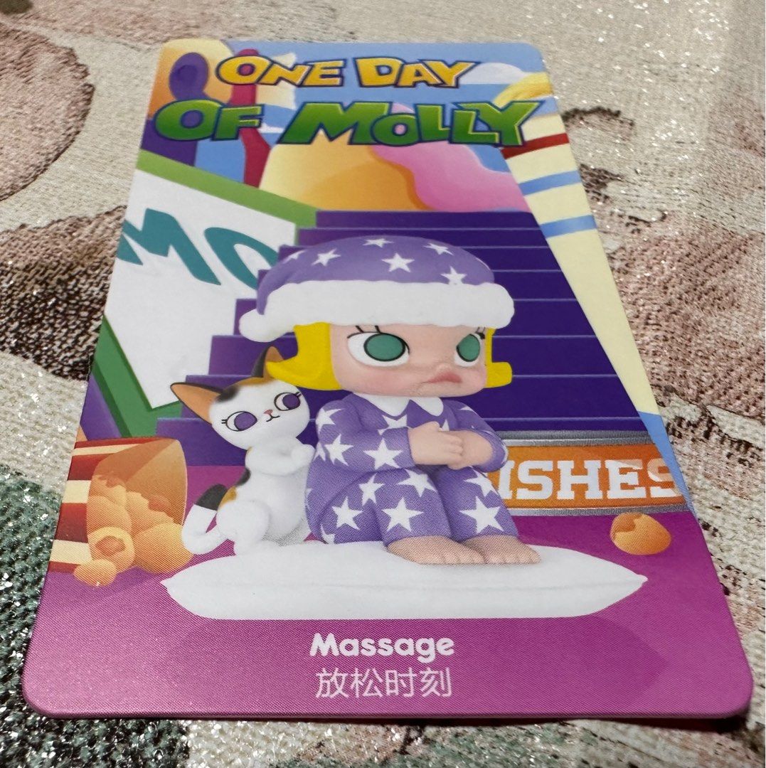 Pop Mart Molly One day Of Molly (Massage), Hobbies & Toys, Memorabilia ...