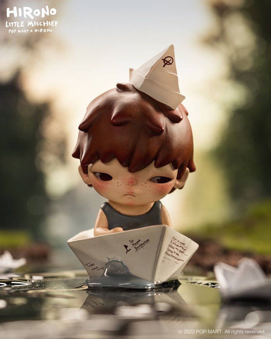 Popmart HIRONO MIME- Secret WTT HIRONO Little Mischief- Unknown Journey ...