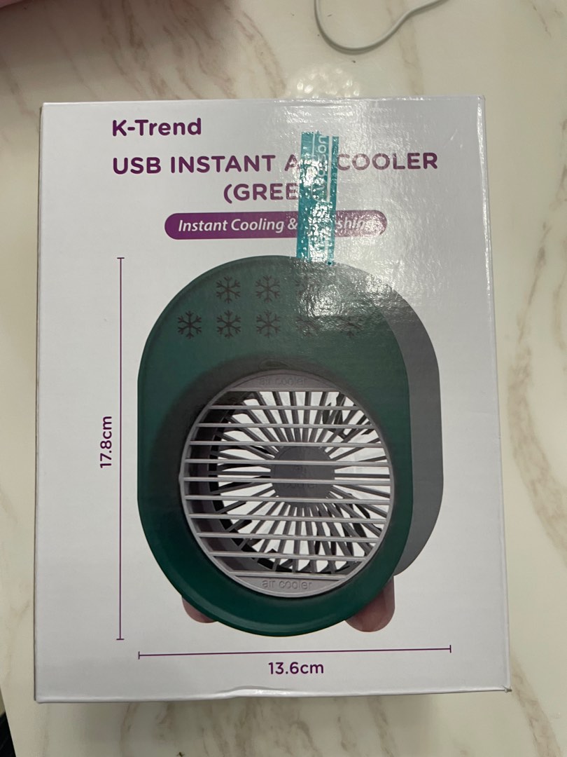 Portable Study Table Fans / kipas meja belajar, Furniture & Home Living ...