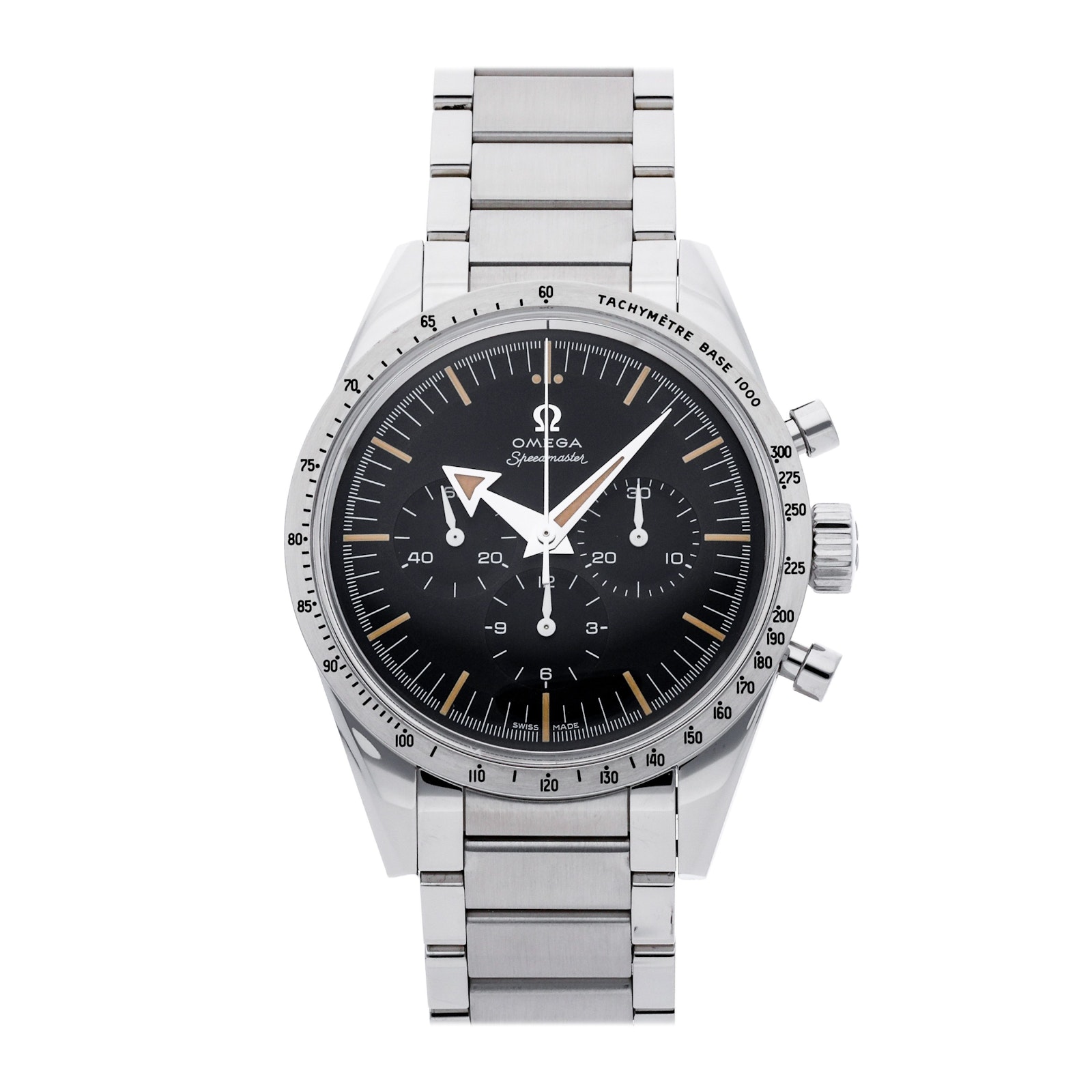 Pre-Owned Omega Speedmaster 57 Chronograph The 1957 Trilogy , Luxury ...