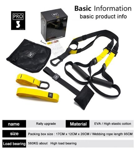 PRO Suspension Training Kit, Sports Equipment, Exercise & Fitness ...
