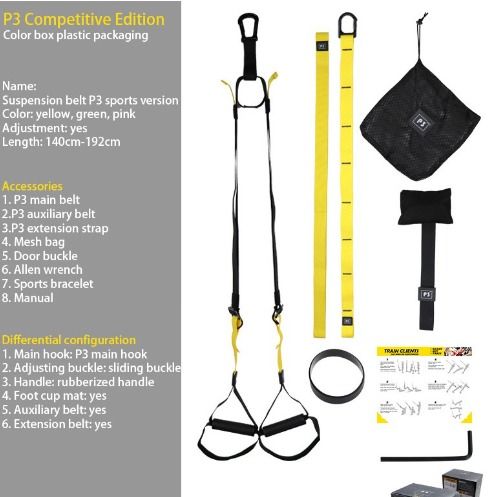 PRO Suspension Training Kit, Sports Equipment, Exercise & Fitness ...