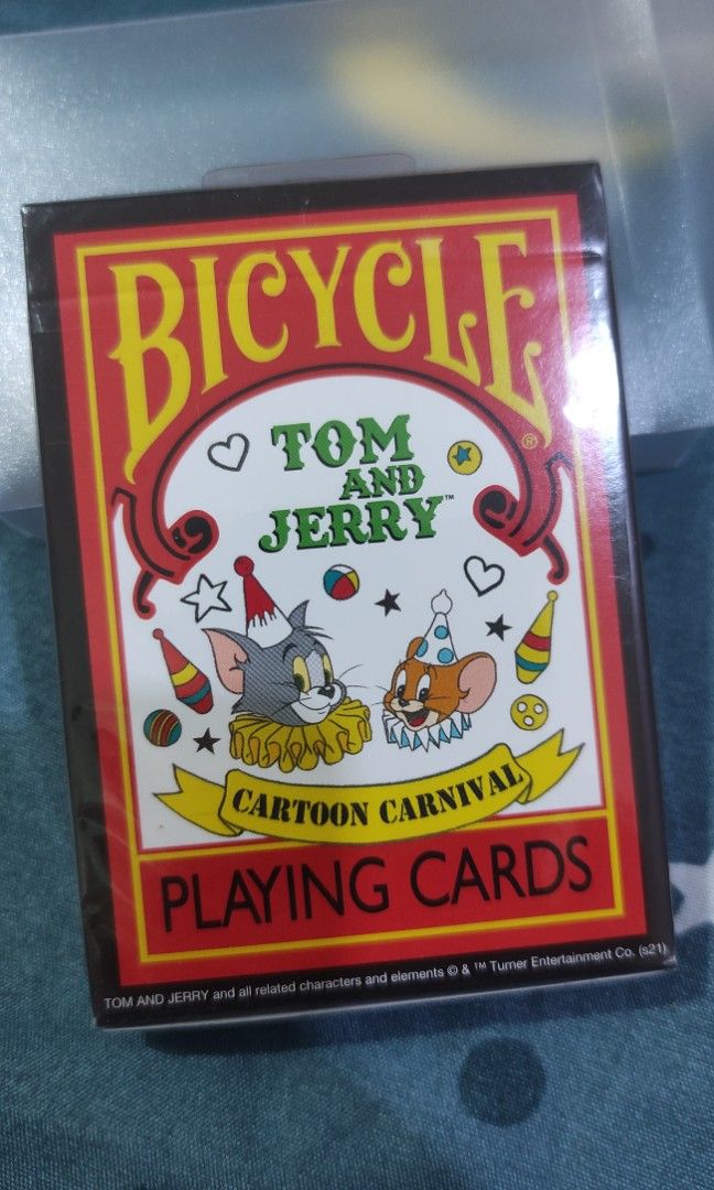 Rare and limited bicycle tom and jerry playing card (exclusive in ...