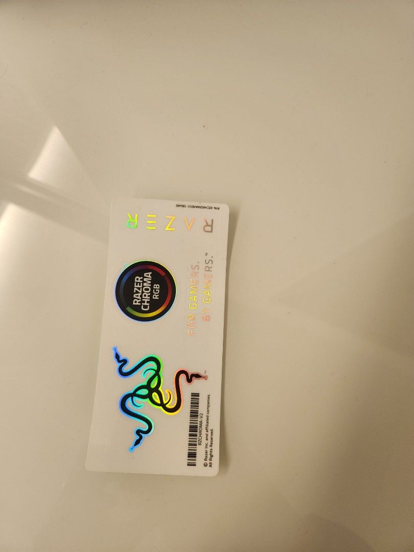 Razer stickers, Hobbies & Toys, Toys & Games on Carousell