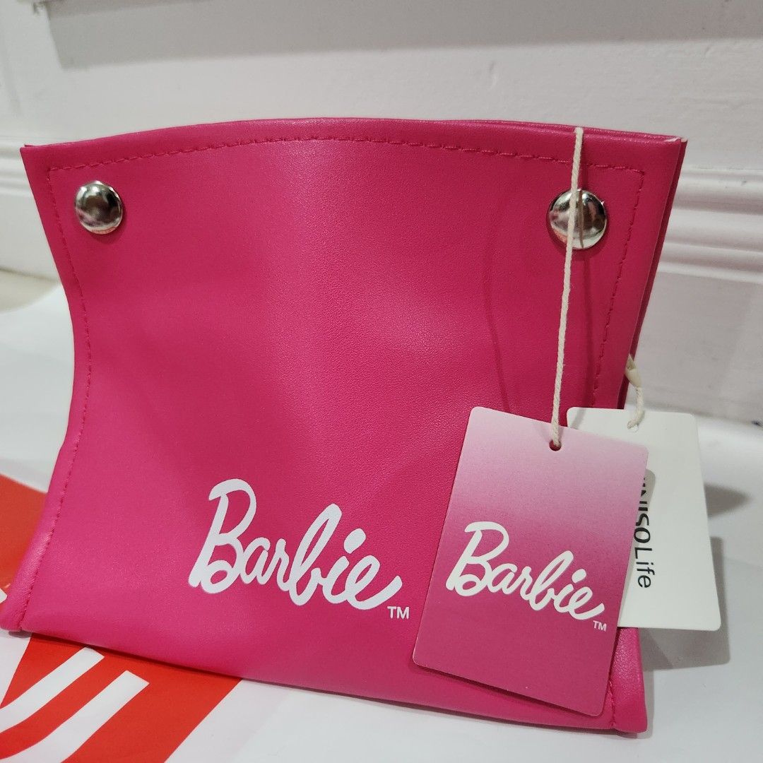 Ready Stock Malaysia - Miniso x Barbie Tissue Storage Bag, Hobbies ...