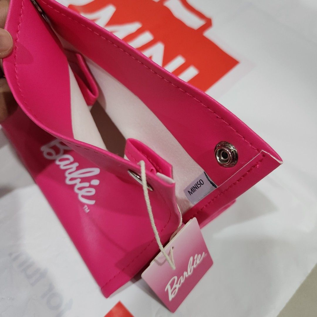 Ready Stock Malaysia - Miniso x Barbie Tissue Storage Bag, Hobbies ...