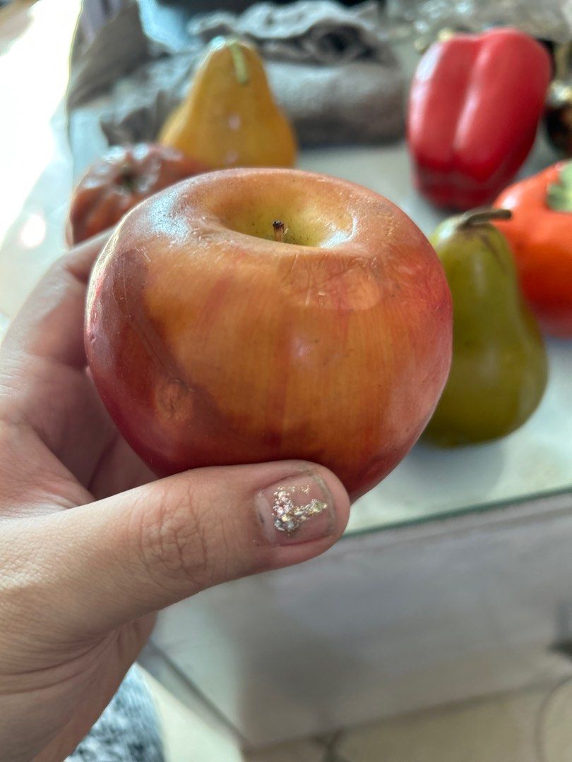 Realistic Rubber Fruits (decorative), Hobbies & Toys, Memorabilia ...