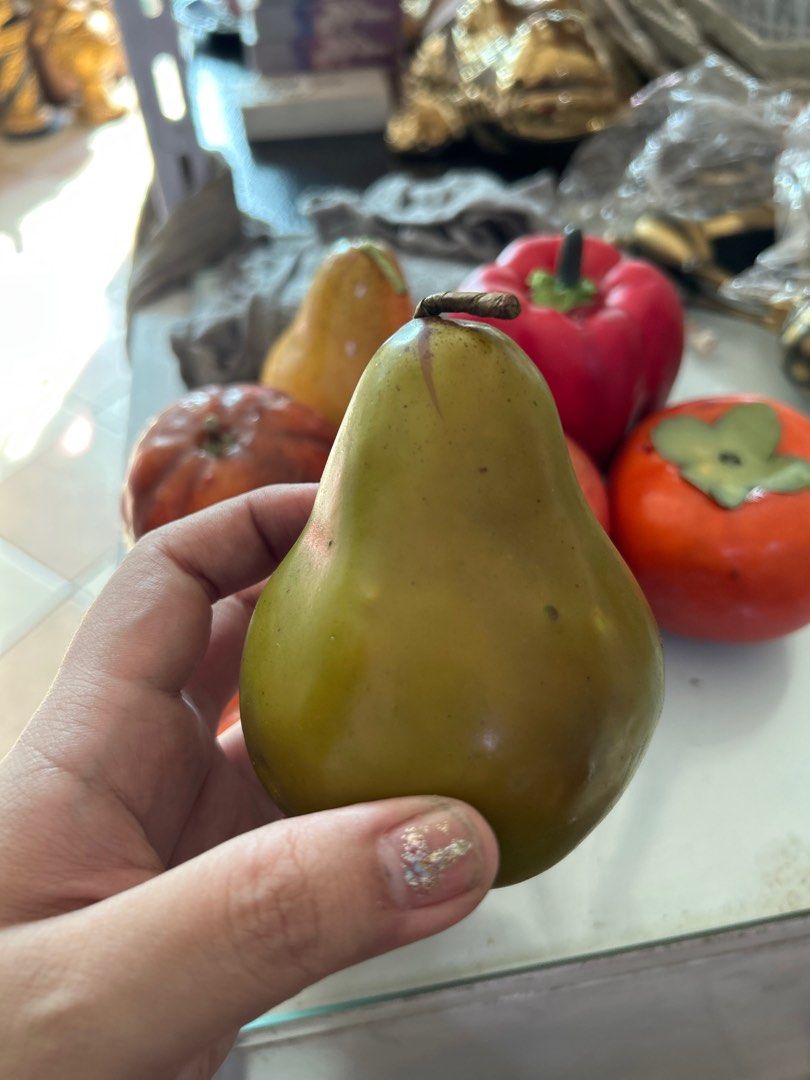 Realistic Rubber Fruits (decorative), Hobbies & Toys, Memorabilia ...