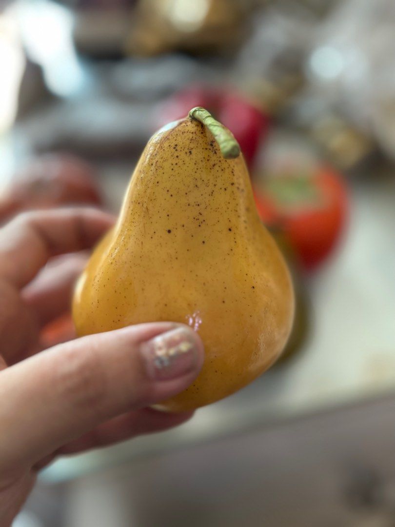 Realistic Rubber Fruits (decorative), Hobbies & Toys, Memorabilia ...