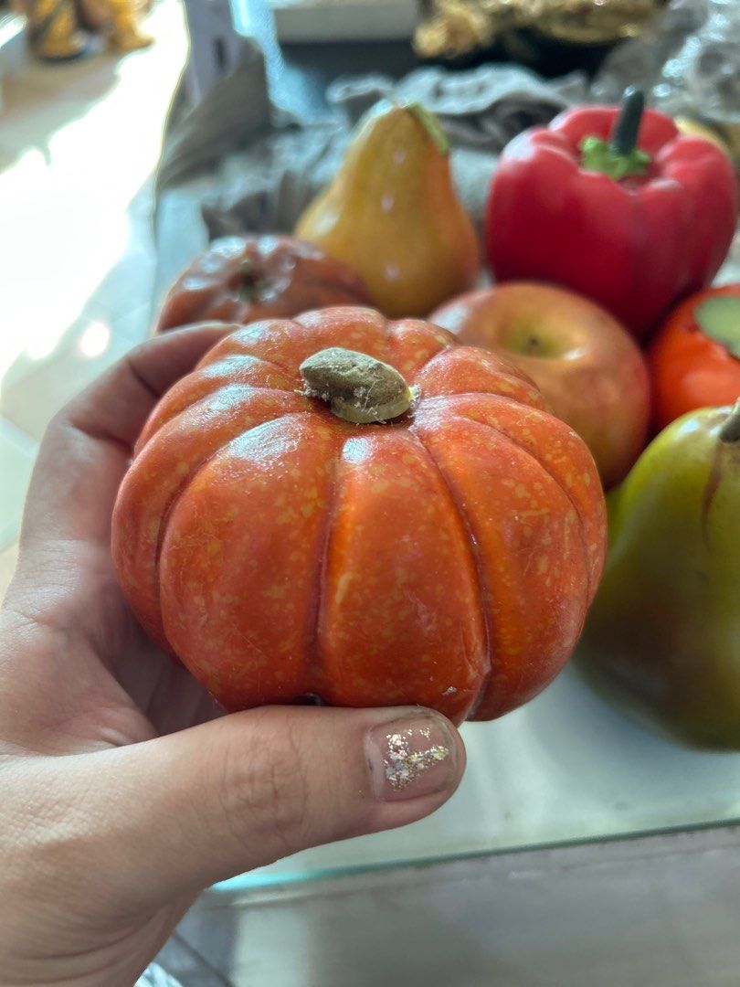 Realistic Rubber Fruits (decorative), Hobbies & Toys, Memorabilia ...