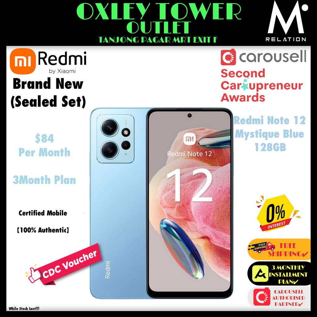 Redmi Note 12 Mystique Blue 128GB, Mobile Phones & Gadgets, Mobile ...