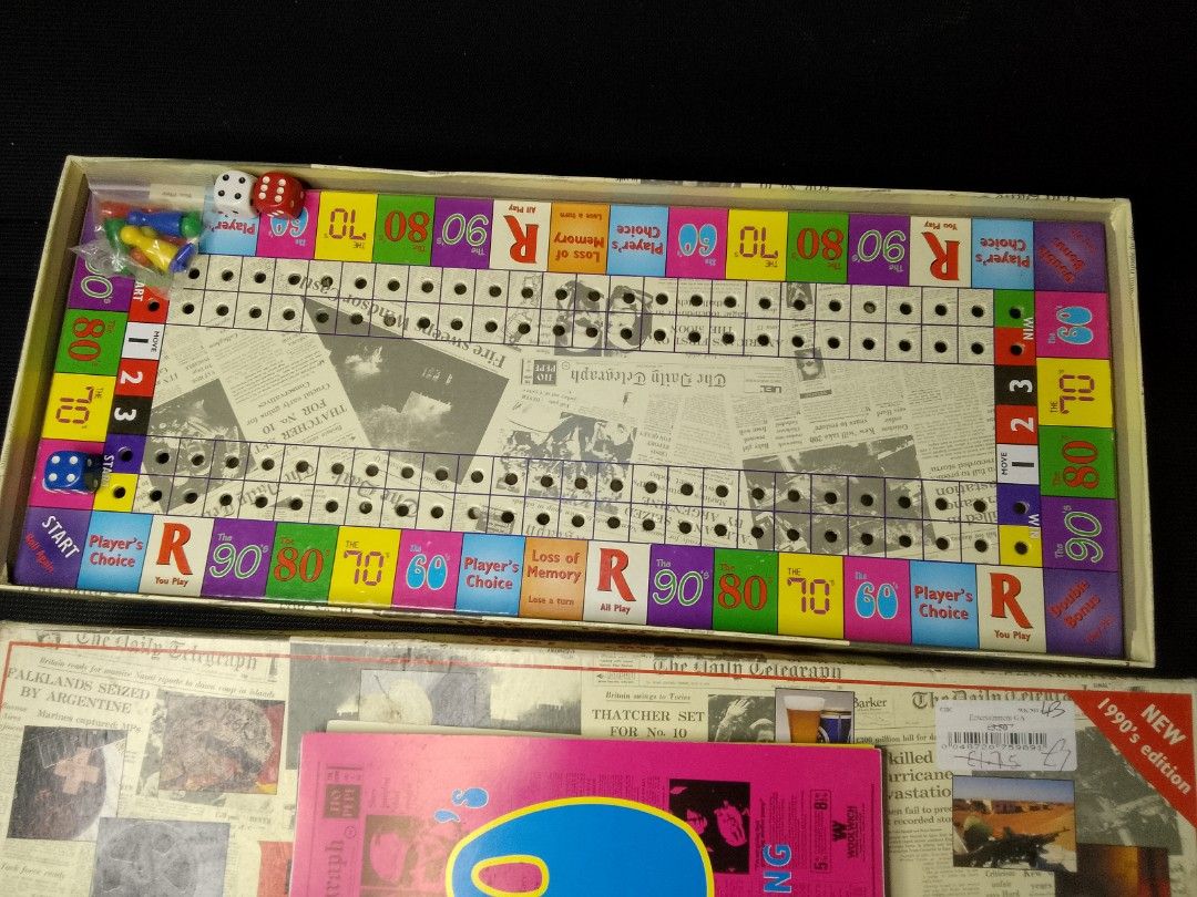 Reminiscing 1960-1990 Board Game, Hobbies & Toys, Toys & Games on Carousell