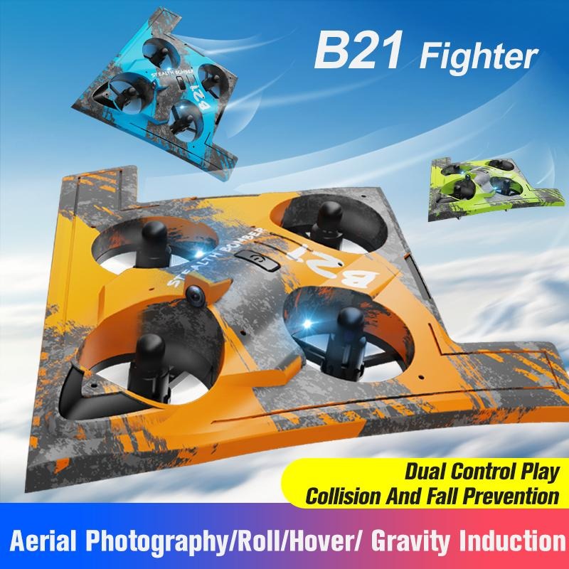 Remote Control Airplane 2.4GHz Stunt Planes Aerial Photography Gravity ...