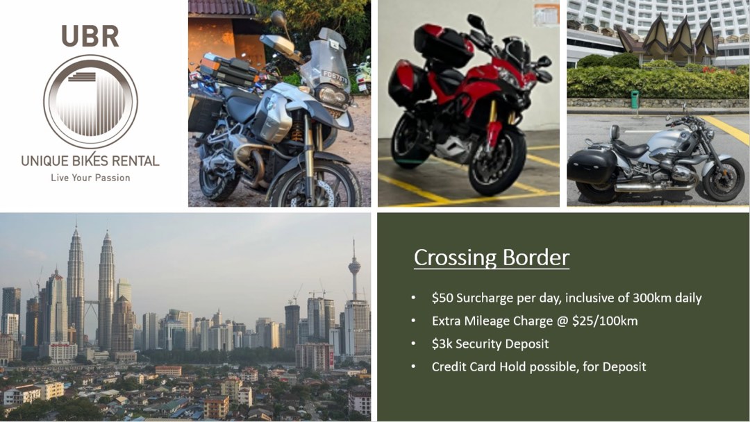Rental Ts & Cs for Border Crossing [Class 2 Motorbike rental ...