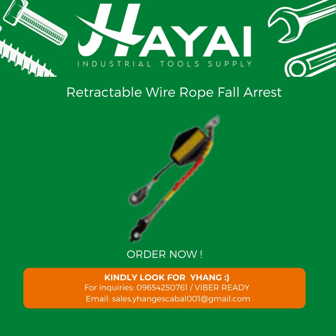 Retractable Wire Rope Fall Arrest, Commercial & Industrial ...