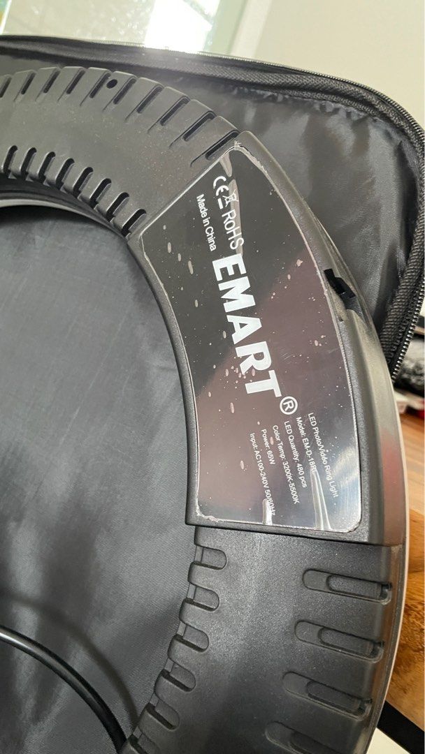 EMART Ring Light 18 inch with adjustable stand, Photography ...