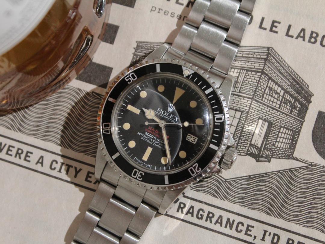 Rolex Sea-Dweller 1665 "Double Red" Mark 4 Dial Watch Only, 名牌, 手錶 ...