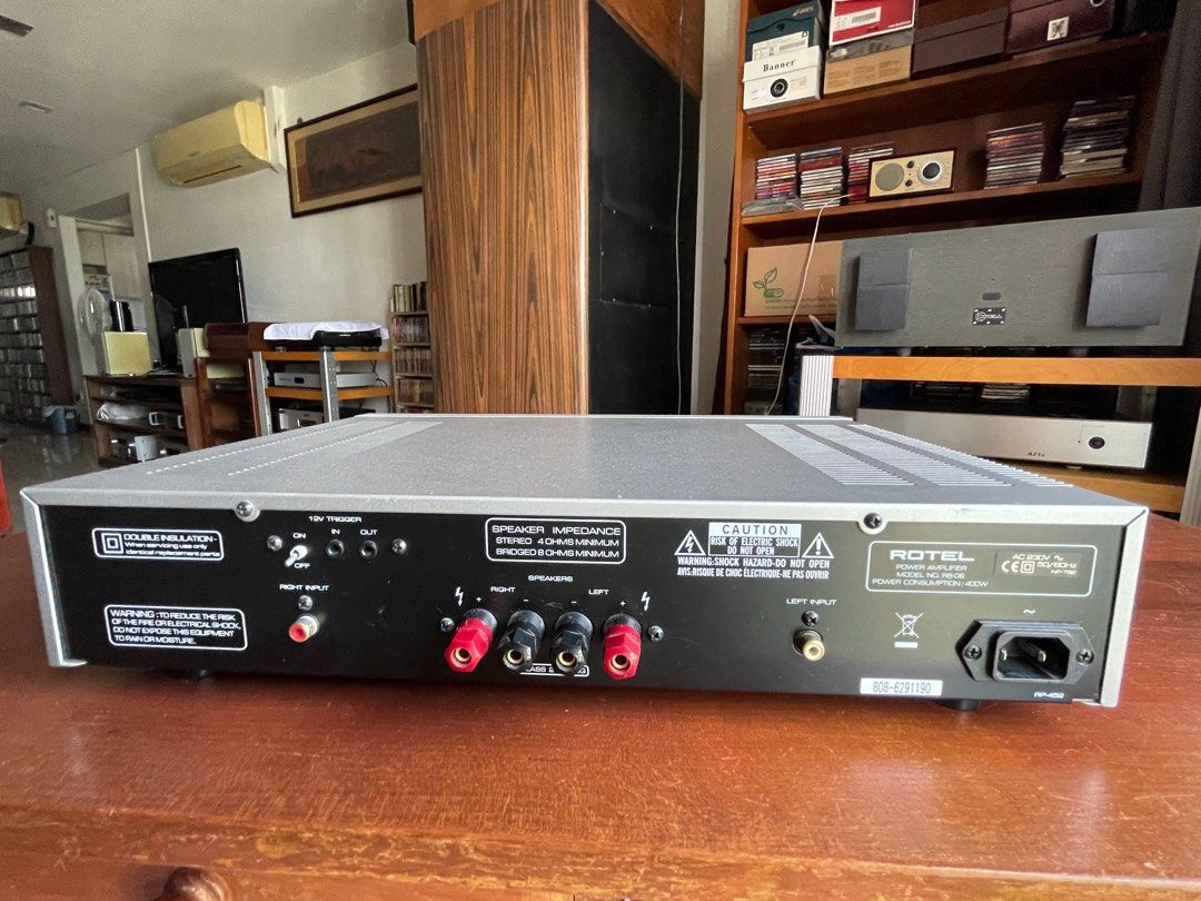Rotel RB06 power amplifier, Audio, Soundbars, Speakers & Amplifiers on ...
