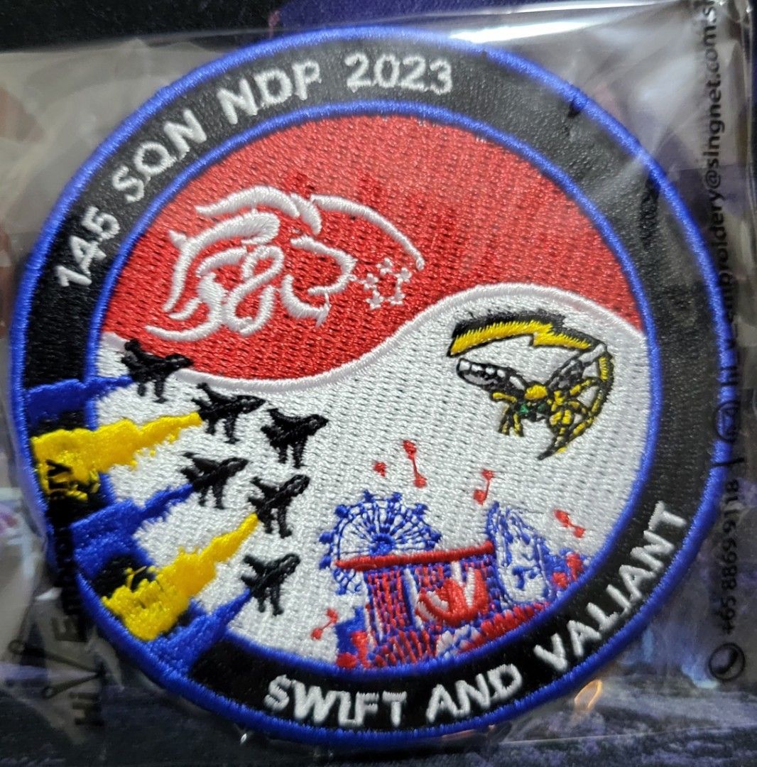 RSAF NDP2023 patches, Hobbies & Toys, Memorabilia & Collectibles, Fan ...
