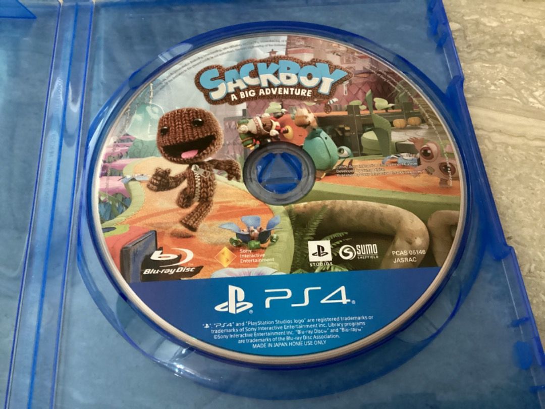 Sackboy adventure ps4 game, Video Gaming, Video Games, PlayStation on ...